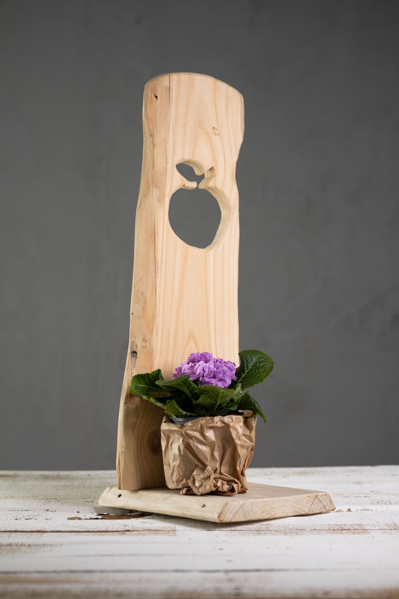 Holzstele "Apfel" - Erlebnisbauernhof Menden Sauerland